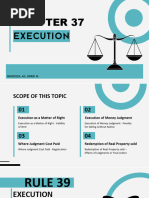 Rule 39: Execution of Judgments | PDF | Judgment (Law) | Deed