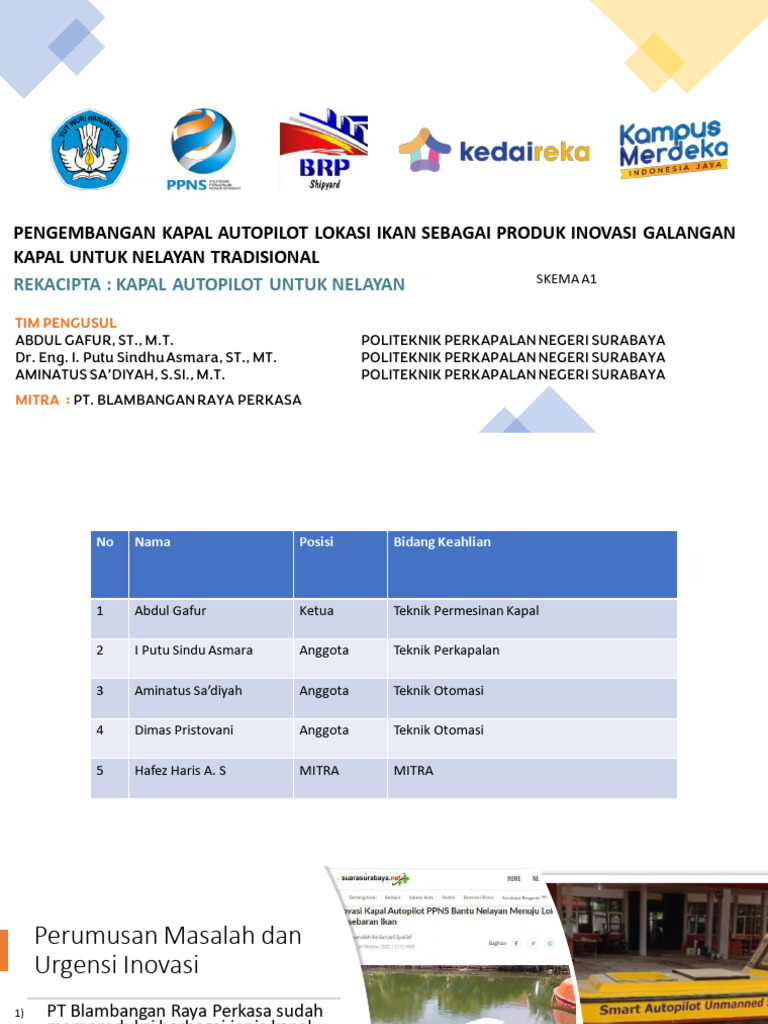 2.presentasi Pitching Auto Pilot | PDF | Sains & Matematika | Teknologi ...