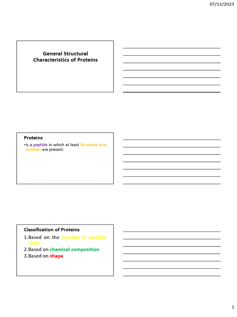 Protein Structure Essentials | PDF | Proteins | Alpha Helix