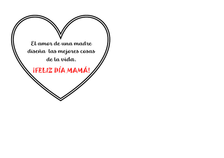 Corazón Mamá | PDF