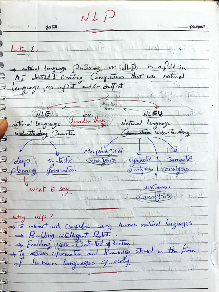 Lec 1 & 2 Summary | PDF