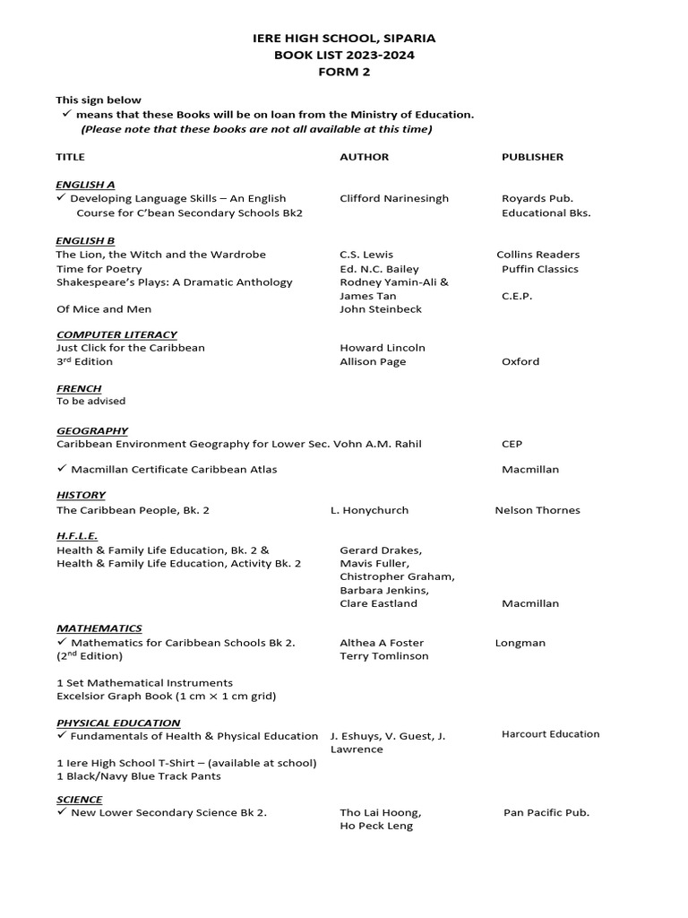 Form 2 | PDF
