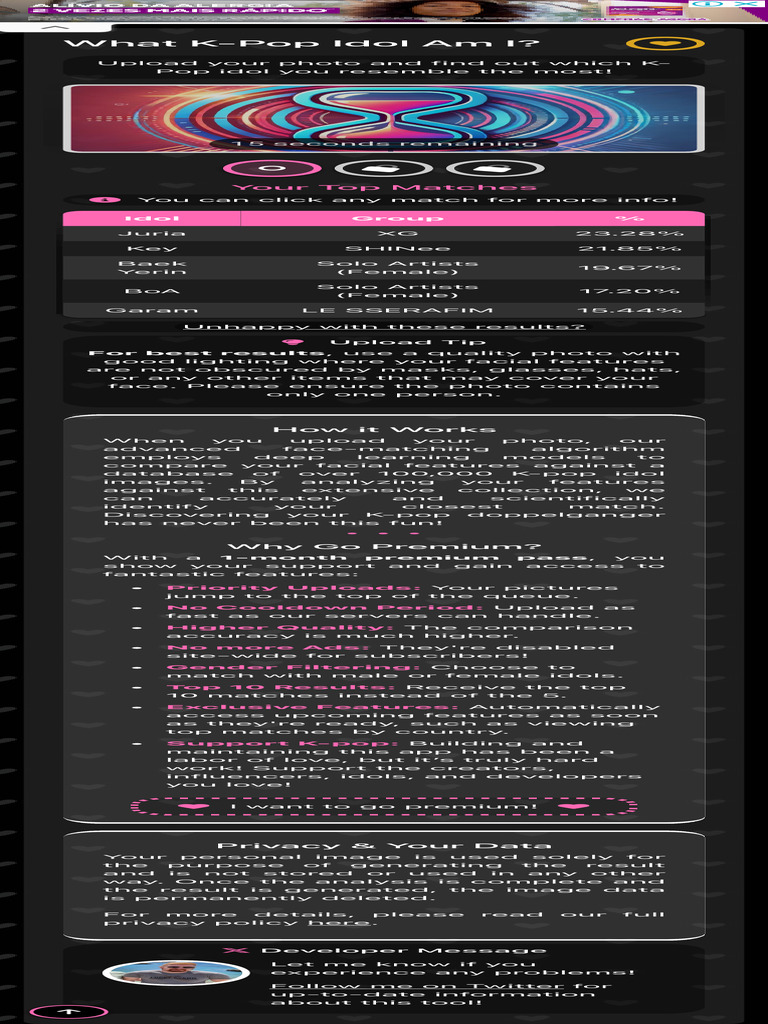 Find Your K-Pop Idol Look-Alike | PDF | Computing
