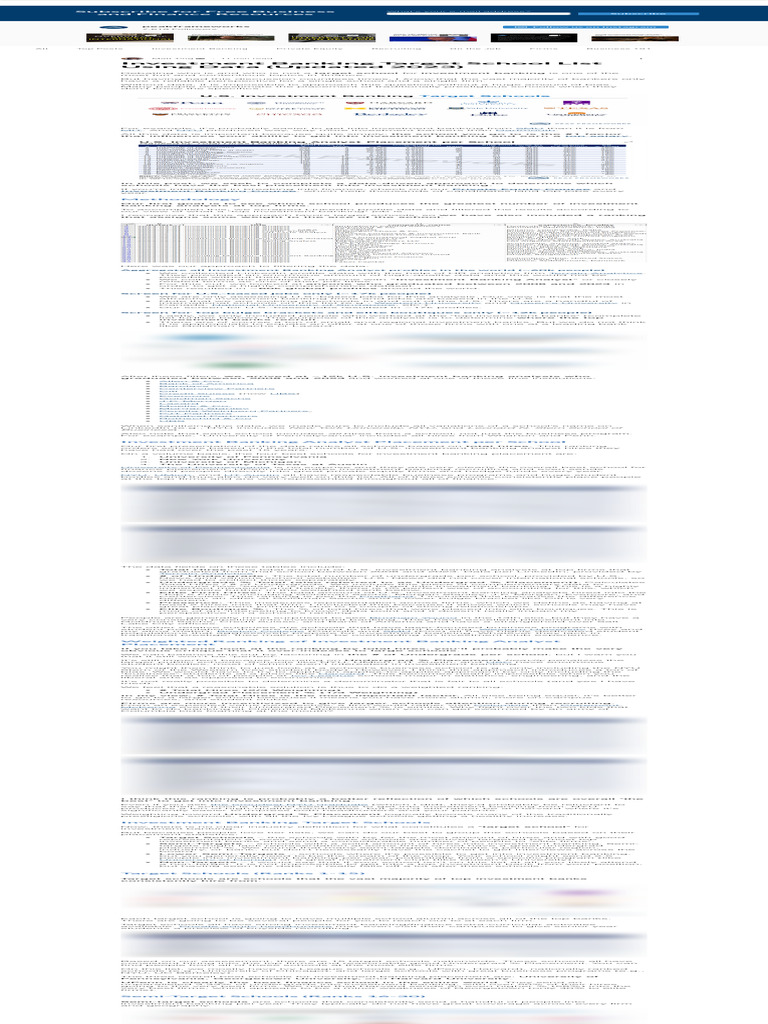 Investment Banking Target School List Using Data (Updated 2023) | PDF ...