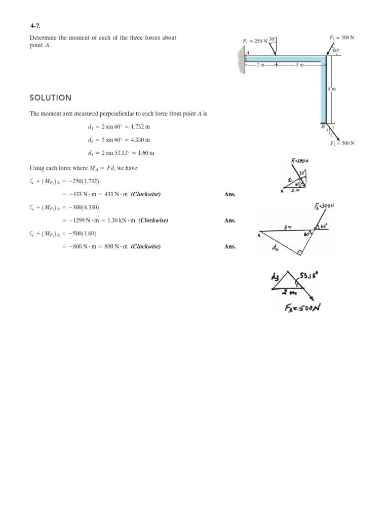 Statics 2 5 | PDF | Mechanics | Physics