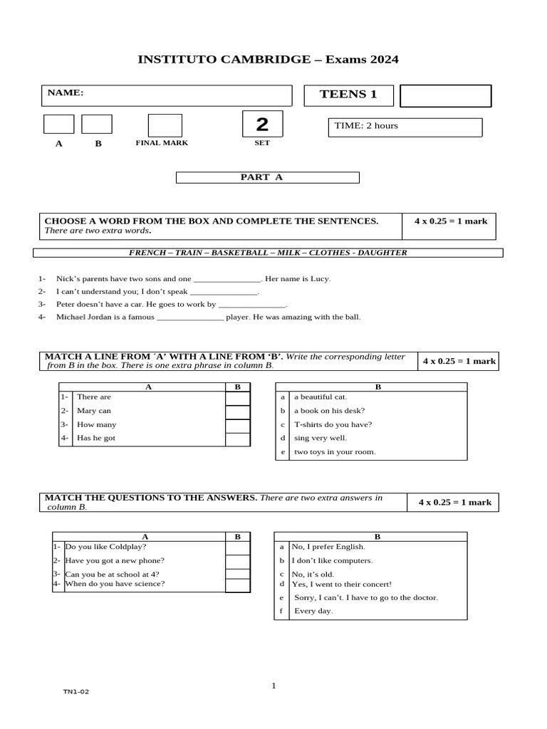 TN1-02 | PDF | Classroom | Linguistics