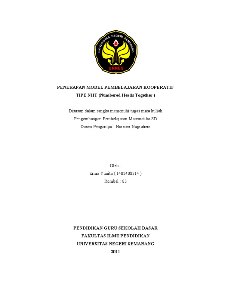 RPP MTK NHT | PDF