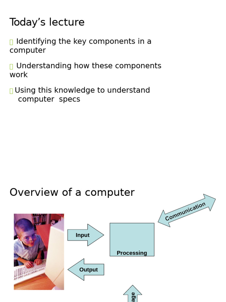 L1 - Overview and Hardware | PDF | Computer Data Storage | Random ...