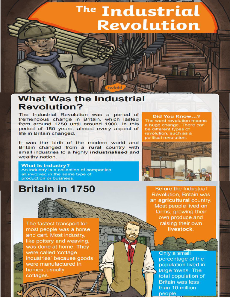 Industrial Revolution Material | PDF