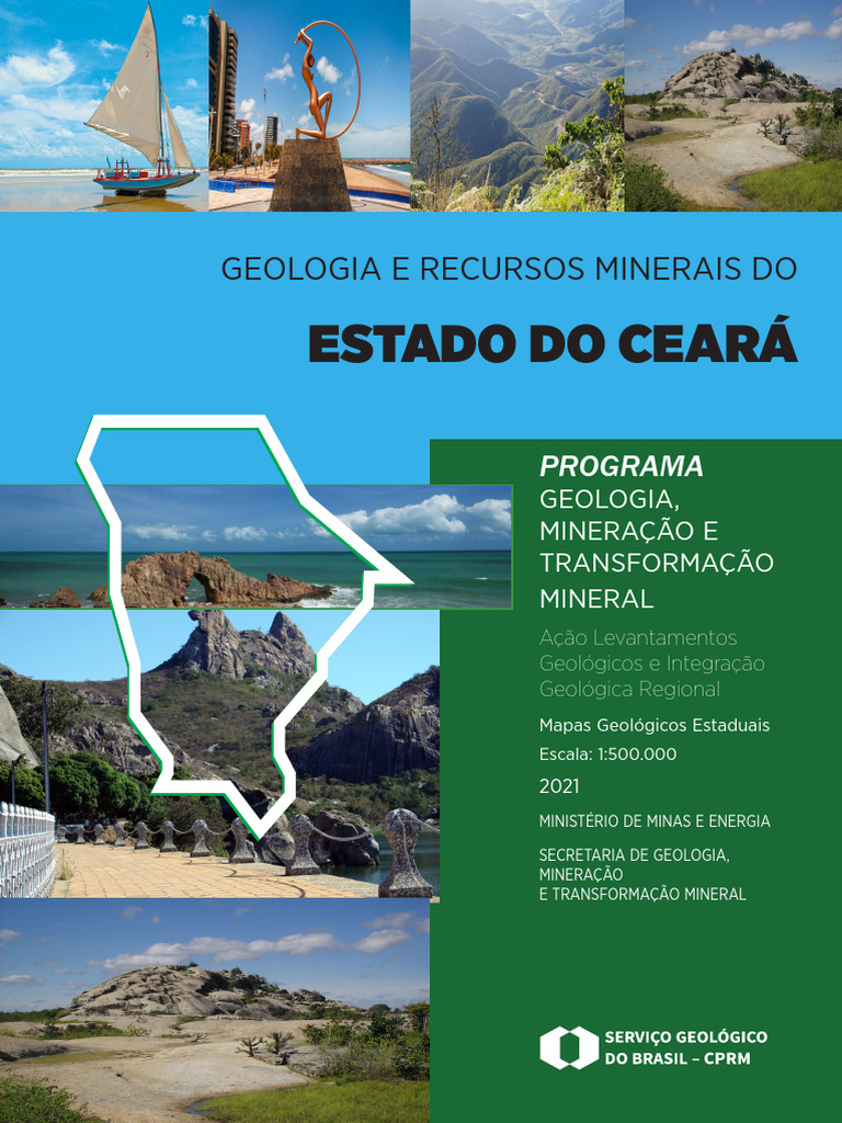 Relatorio Mapa Geo e Recmin Ce | PDF | Estado | Minerais