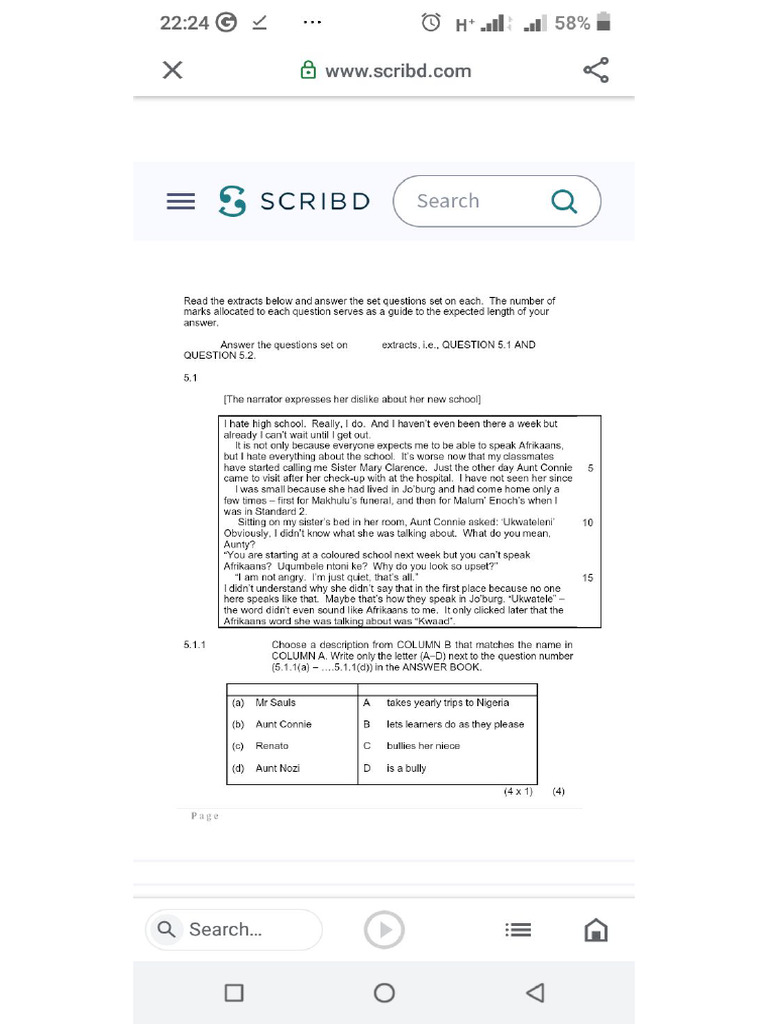 Short Stories Questions N Answers PDF | PDF