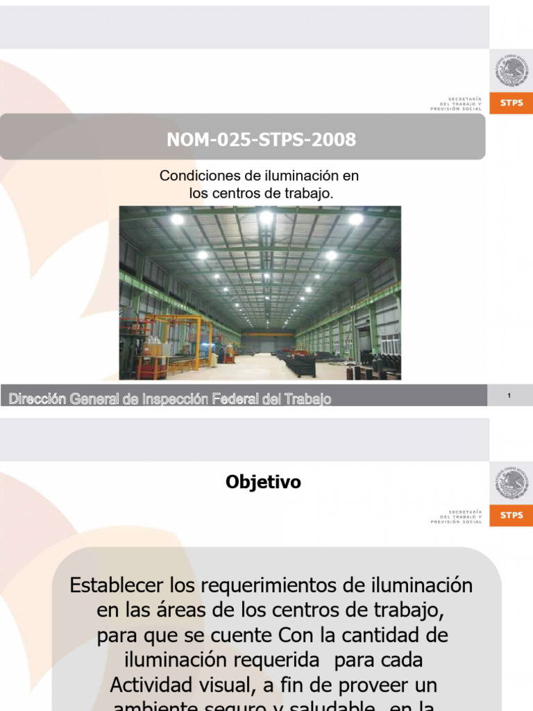 Nom 025 STPS 2008 | PDF | Encendiendo