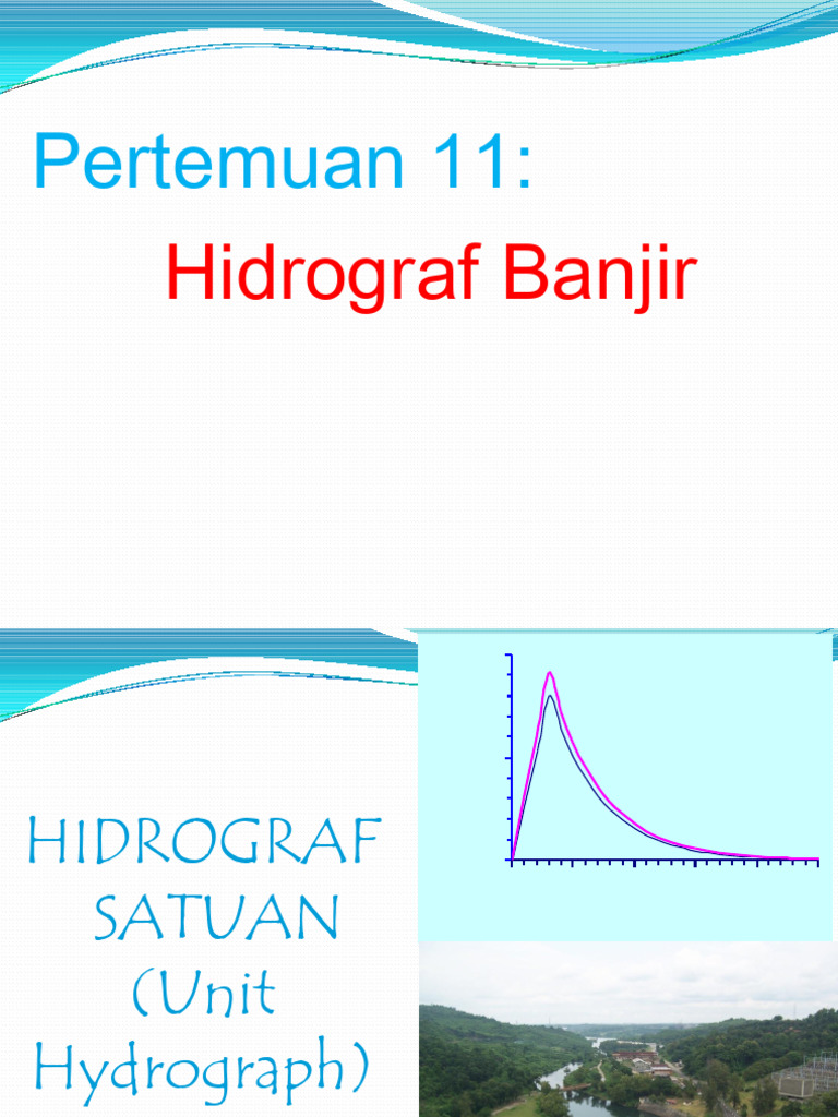 Pertemuan 11 Hidrograf | PDF | Sains & Matematika
