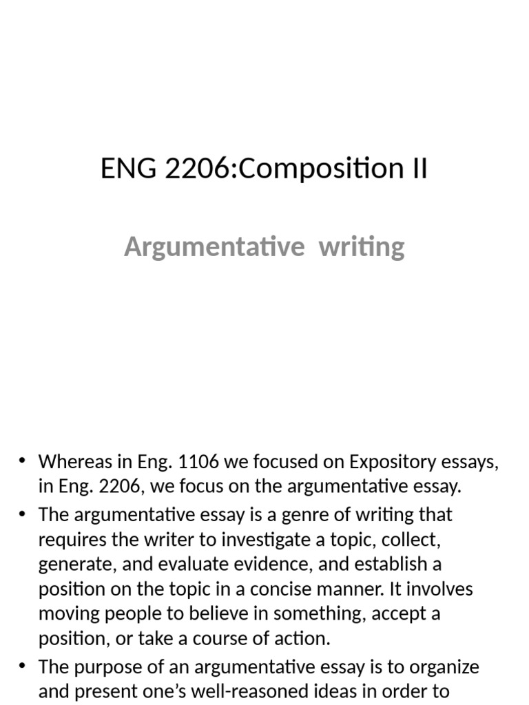 Mastering Argumentative Essays | PDF | Essays | Argument
