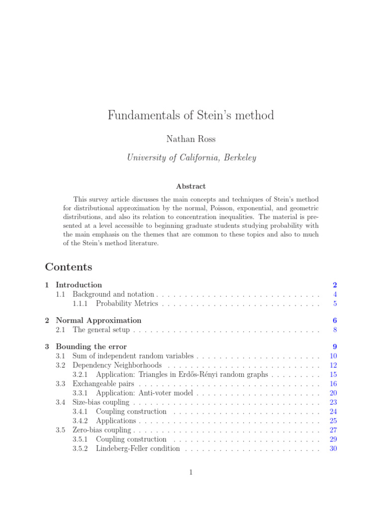 Fidnemtneals of Steins Thery | PDF | Applied Mathematics | Measure Theory
