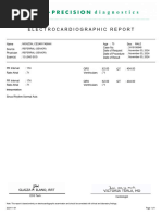 Ecg Form | PDF