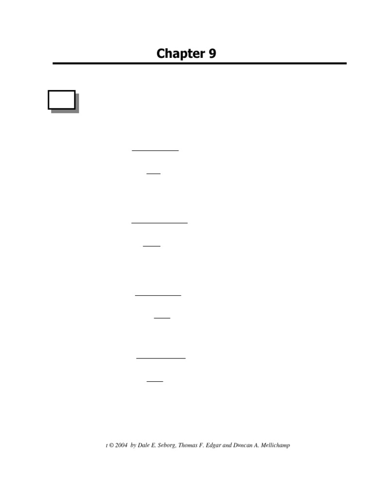 Process Dynamics and Control Seborg 2nd | PDF | Thermometer | Pressure