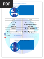 9th Class Physics Notes For Chapter 2 | PDF | Acceleration | Velocity