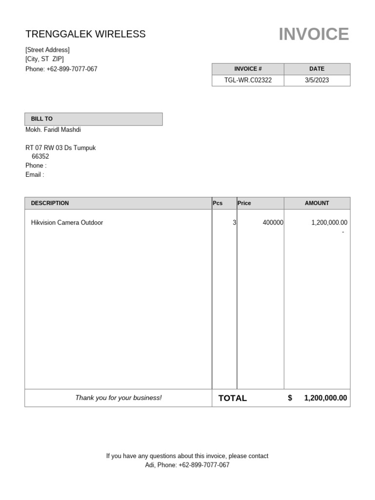Basic-Invoice TGL WR | PDF | Receipt | Invoice