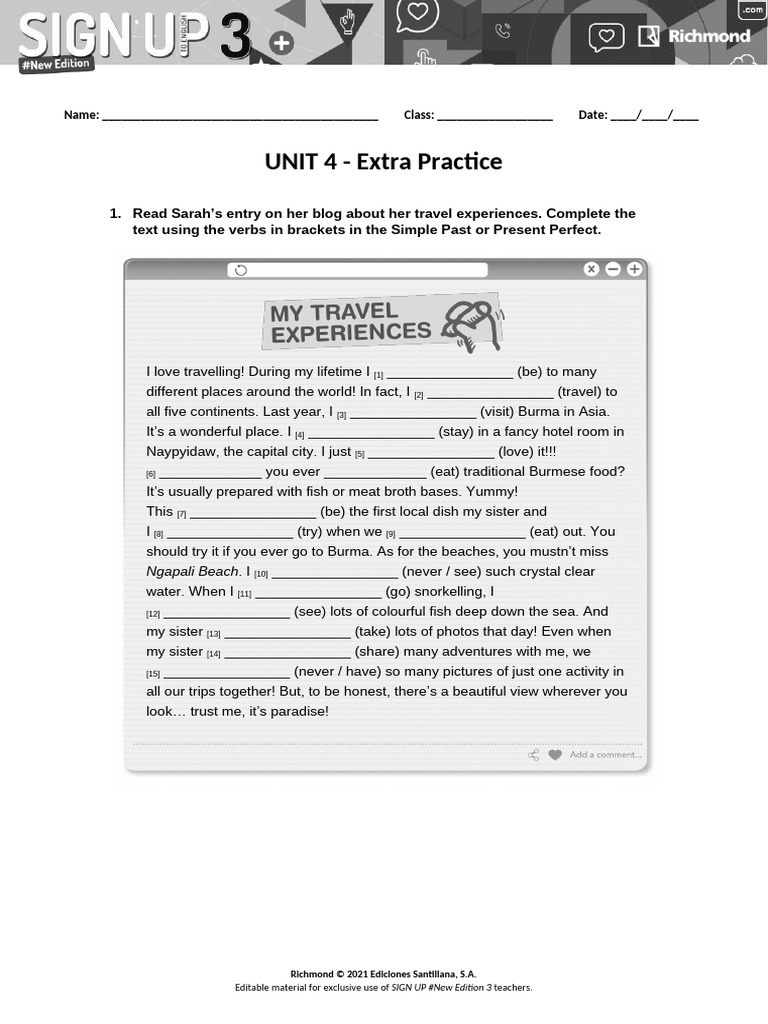 SUTE3NE TRM Extrapractice U4 | PDF