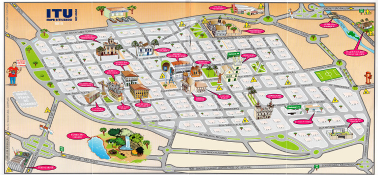 Mapa de Itu | PDF