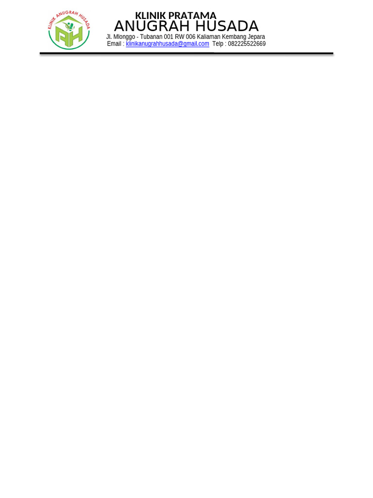 Kop Kilinik Anugrah Husada | PDF