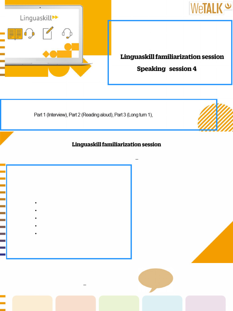 E5 LSK Speaking 4 PDF | PDF | Communication | Human Communication