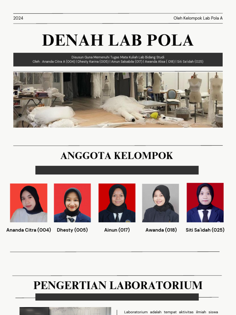 Denah Lab Pola - A | PDF | Seni