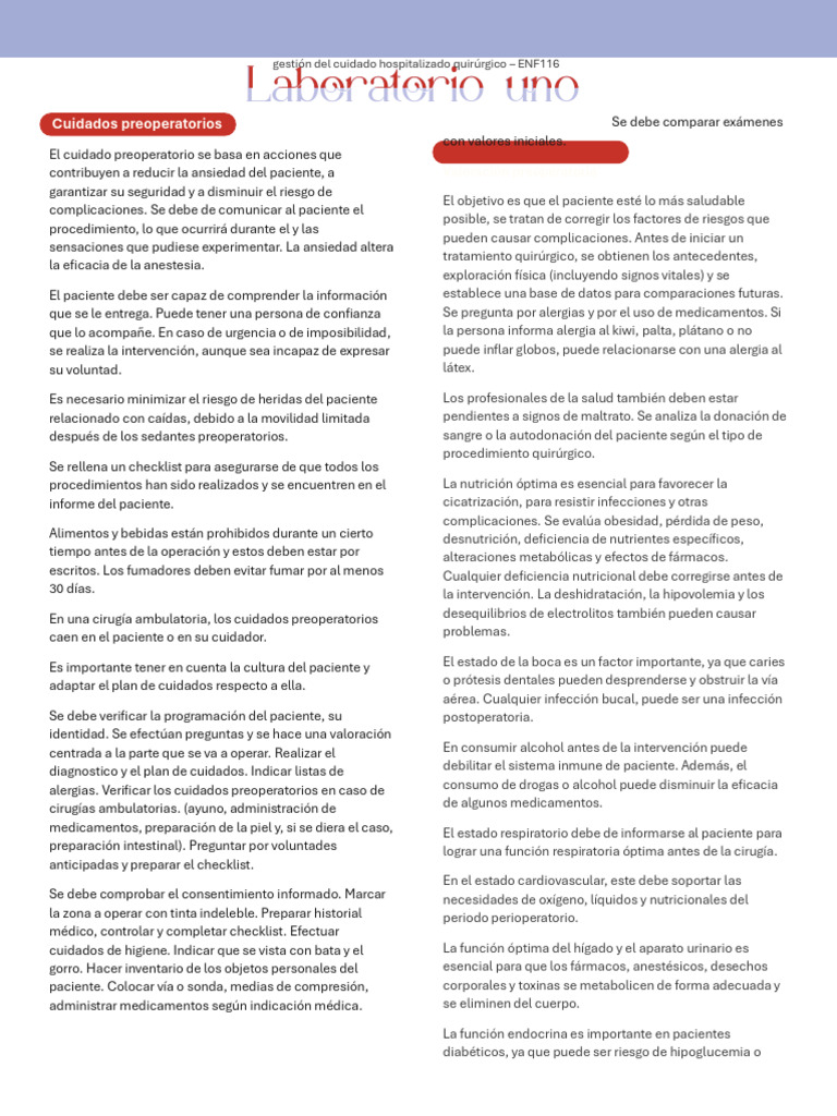 Resumen Lab Uno | PDF | Medicamentos con receta | Medicina CLINICA