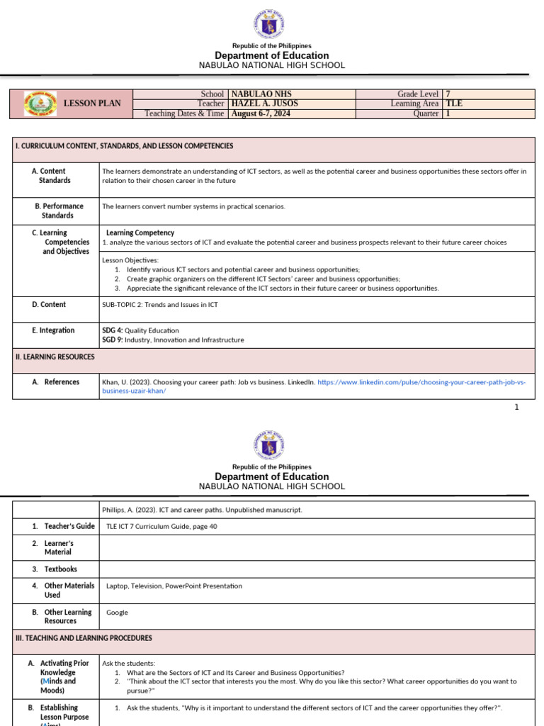 ICT LP - Day3 4 - Trends of ICT | PDF | Computer Security | Security