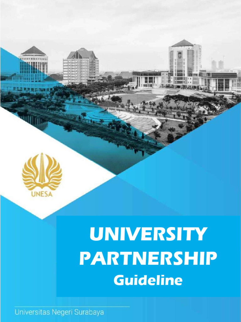 University Partnership Guideline | PDF | Partnership | Evaluation