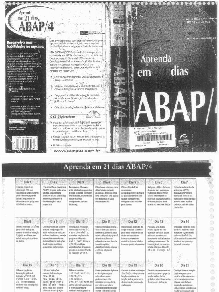 ABAP | PDF | Programas | Informática