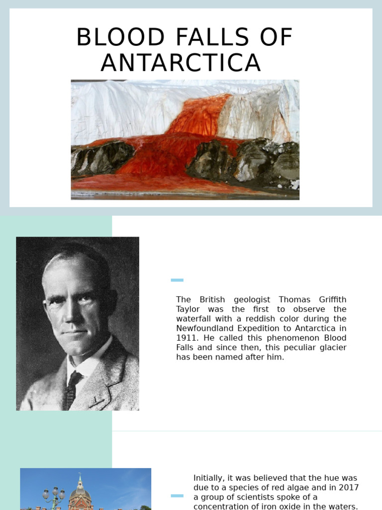 Blood Falls of Antarctica | PDF | Social Science