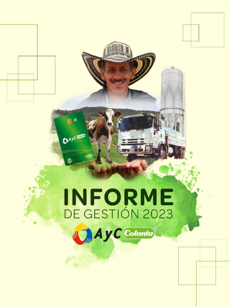 Informe de Gestion AyC Colanta 2023 | PDF
