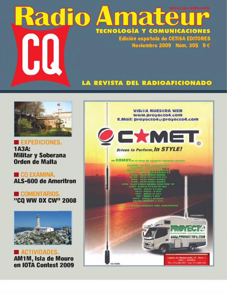 CQ Radio 305 | PDF | Inalámbrico | Telecomunicaciones