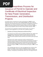 DOLE Permit To Operate | PDF