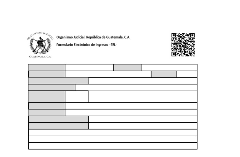 Formulario Electrónico de Ingresos FEL | PDF