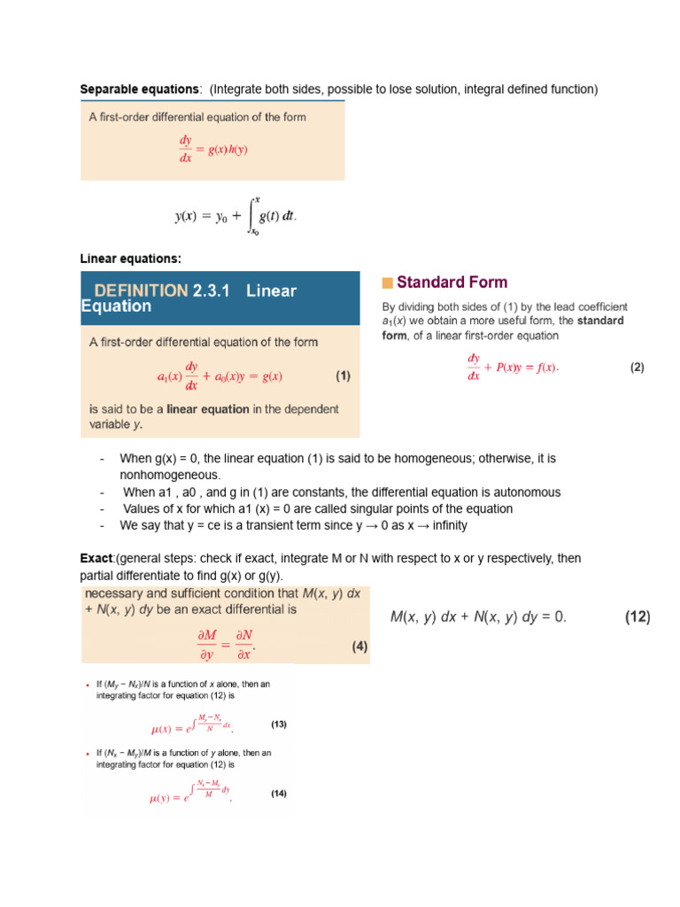 Calc 3 Notes | PDF