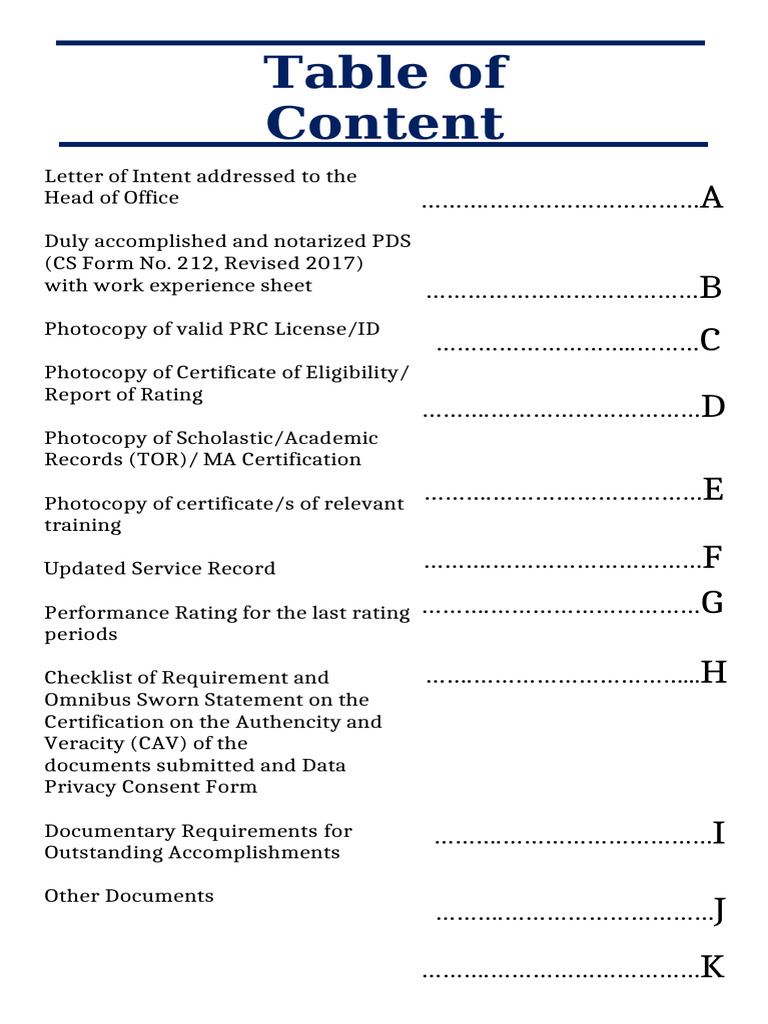 SHS Checklist of Requirements | PDF | Career & Growth | Business