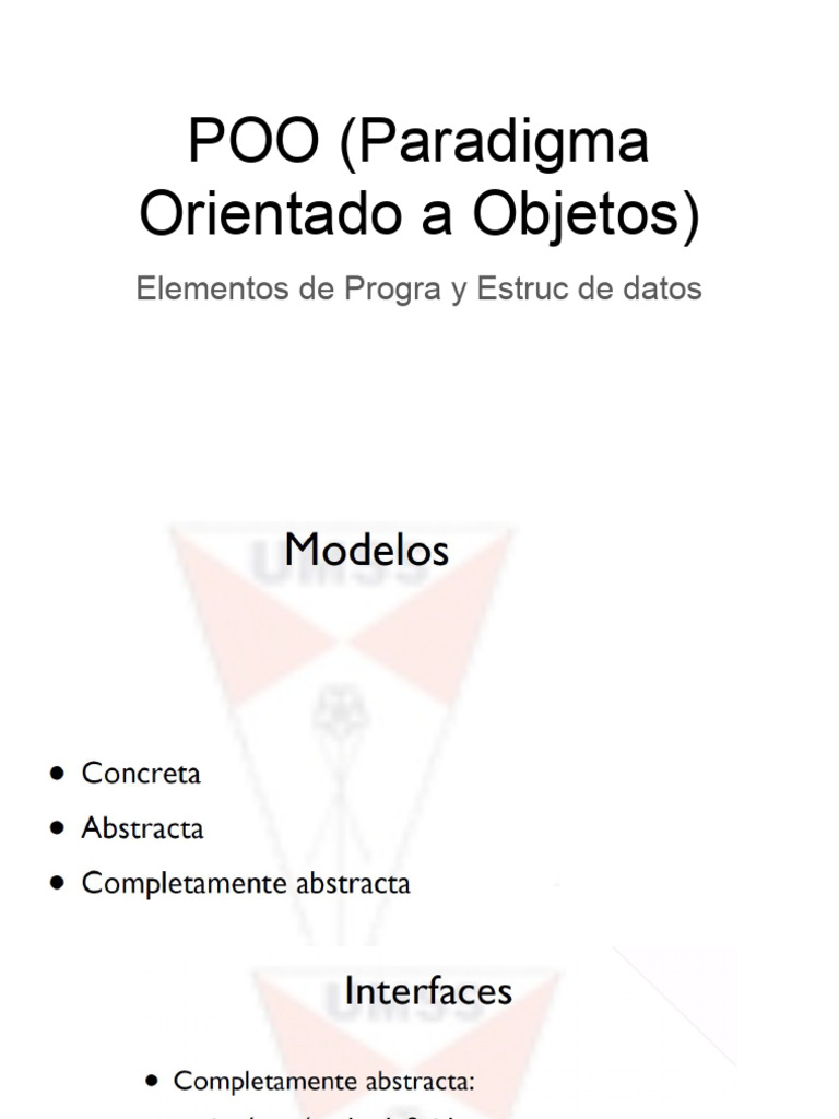 Introducción a POO y Estructuras de Datos | PDF