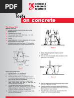 Concrete Cube Sampling and Testing Guide | PDF | Concrete | Water