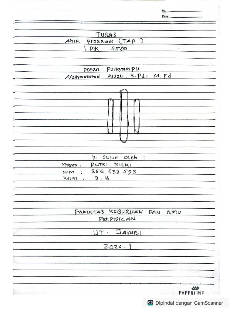 Tugas Tutorial 1 PUTRI RIZKI | PDF