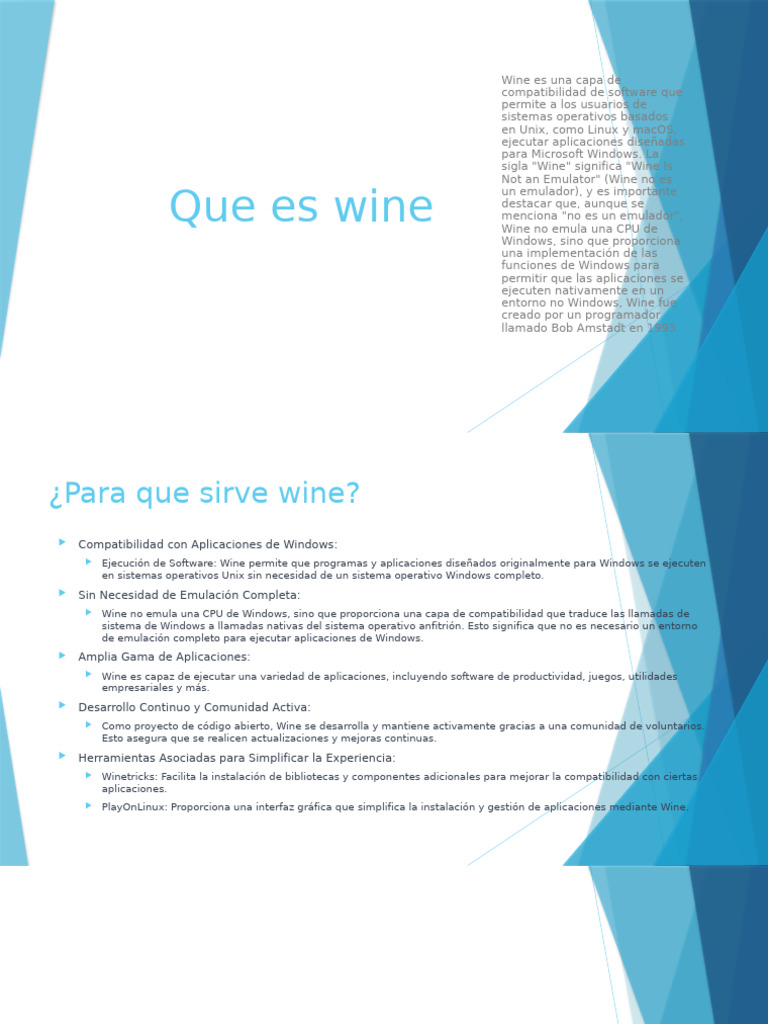 Qué es Wine y cómo instalarlo en Linux y macOS | PDF | Microsoft ...