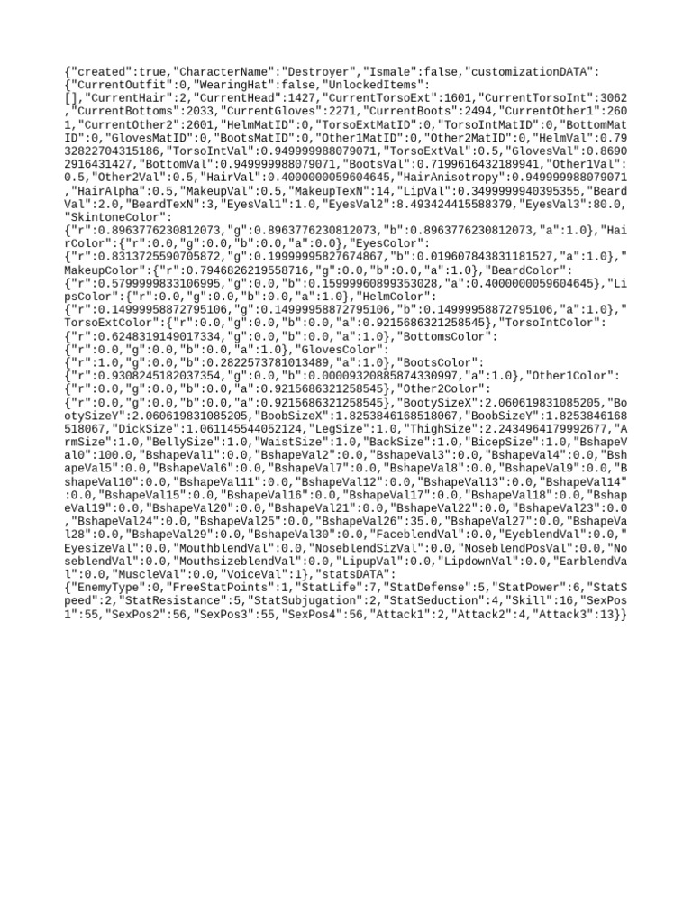 Destroyer EnemyData | PDF | Computers