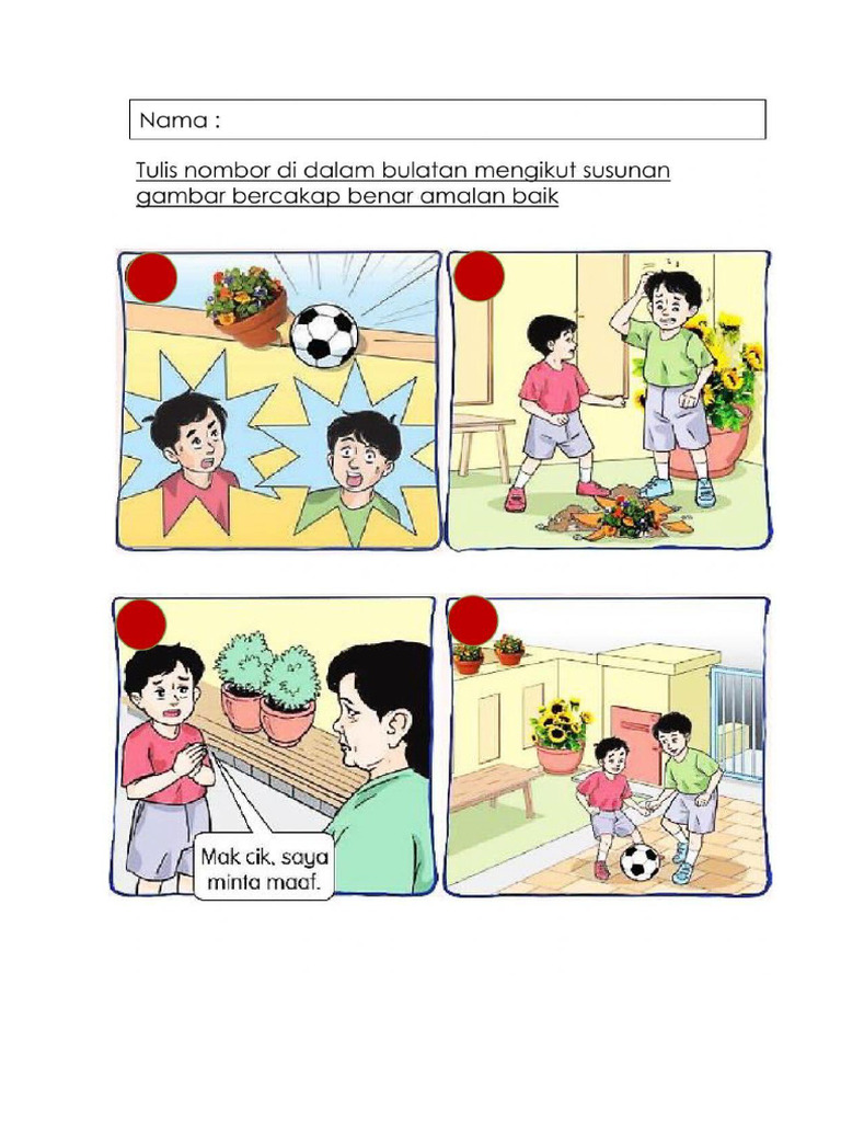 Latihan Moral THN 1 | PDF