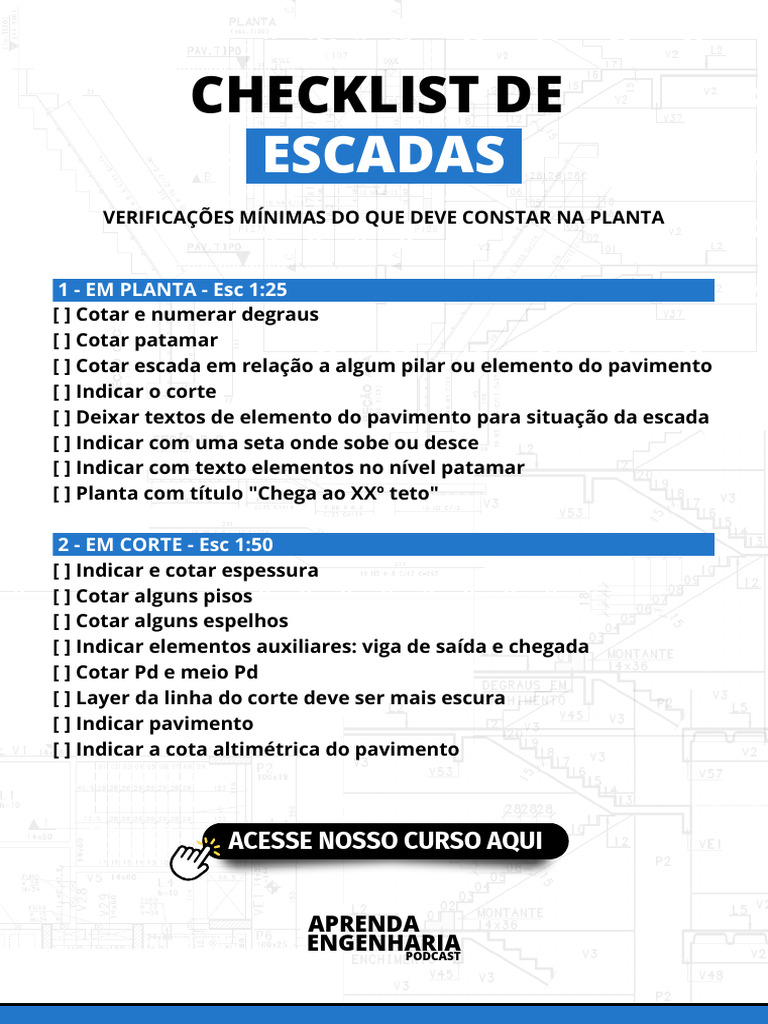 Checklist de Escadas | PDF