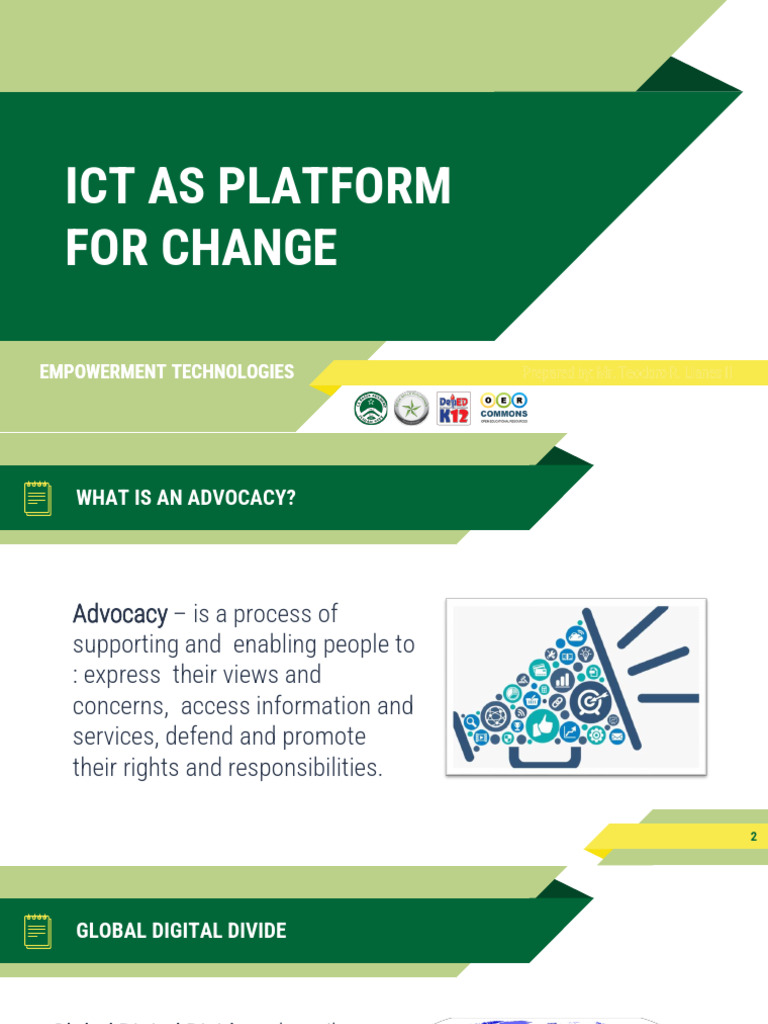 ICT's Role in Philippine Advocacy | PDF