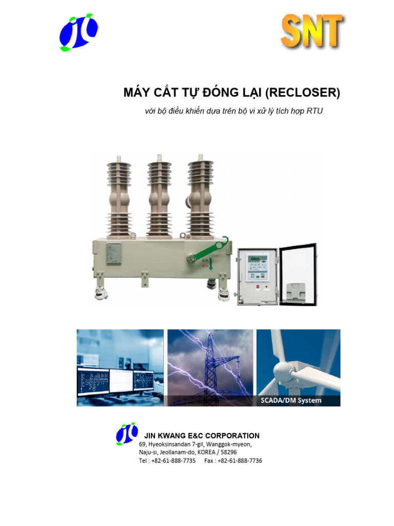 Solid Dielectric Recloser (With R200 Control) Catalouge-19082020 (TV) | PDF