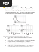 Unit 5 AP Chemistry MCQ Practice | PDF | Reaction Rate | Chemical Reactions
