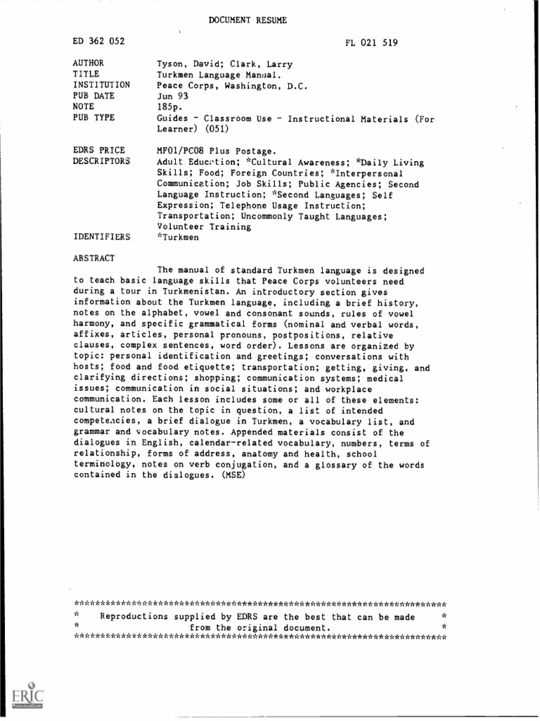 Ed 362052 | PDF | Word | English Language
